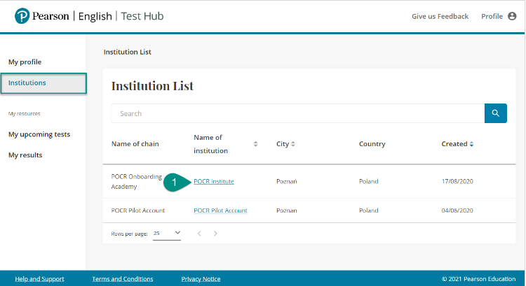 Test Hub